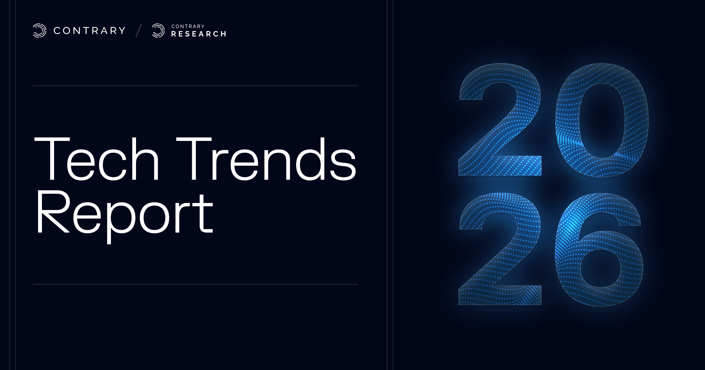 Tech Trends Report | Contrary Research